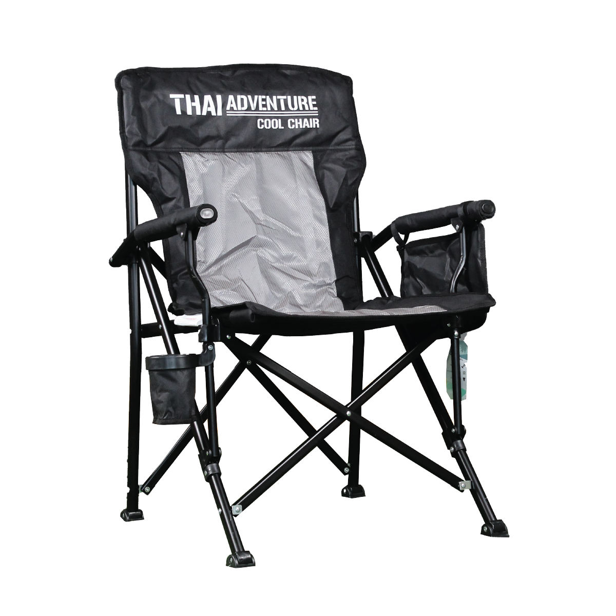 เก้าอี้สนาม Thai Adventure Cool Chair สีดำ