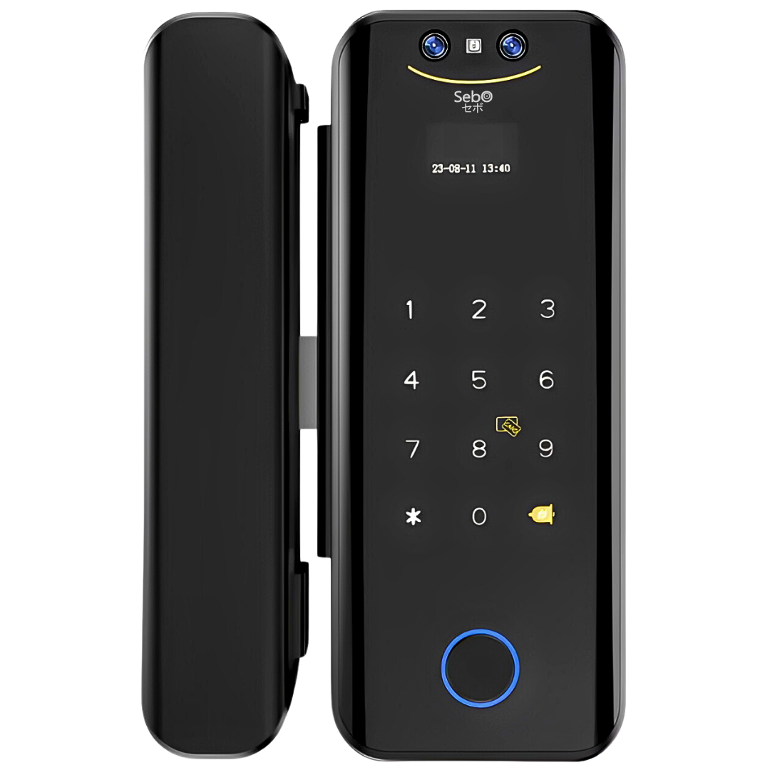 กลอนประตูสมาร์ทดิจิตอลล็อคค SebO JIDOOR B5 MAX FACE WIFI