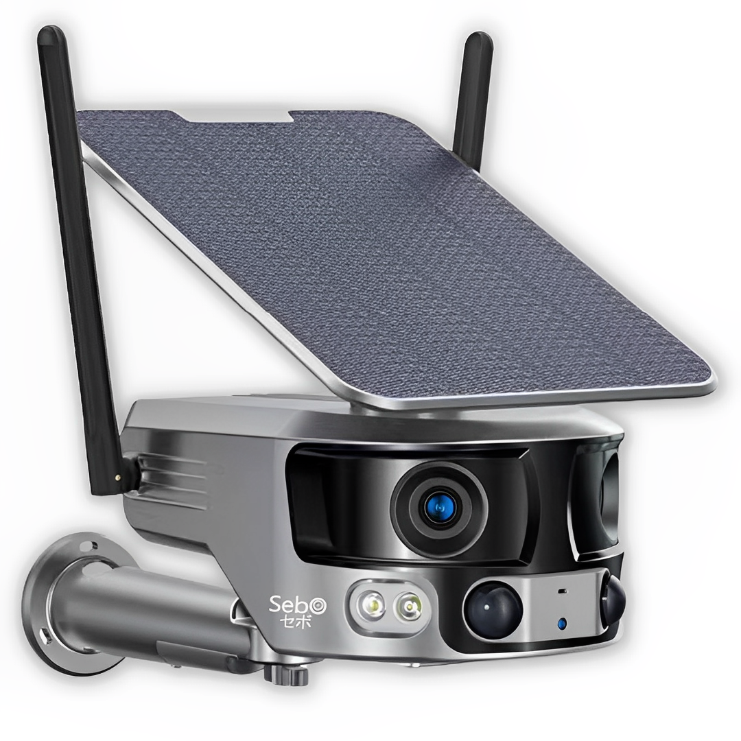 กล้องวงจรปิดมุมกว้าง SebO EIZEN 4K DUO PANORAMA 4G