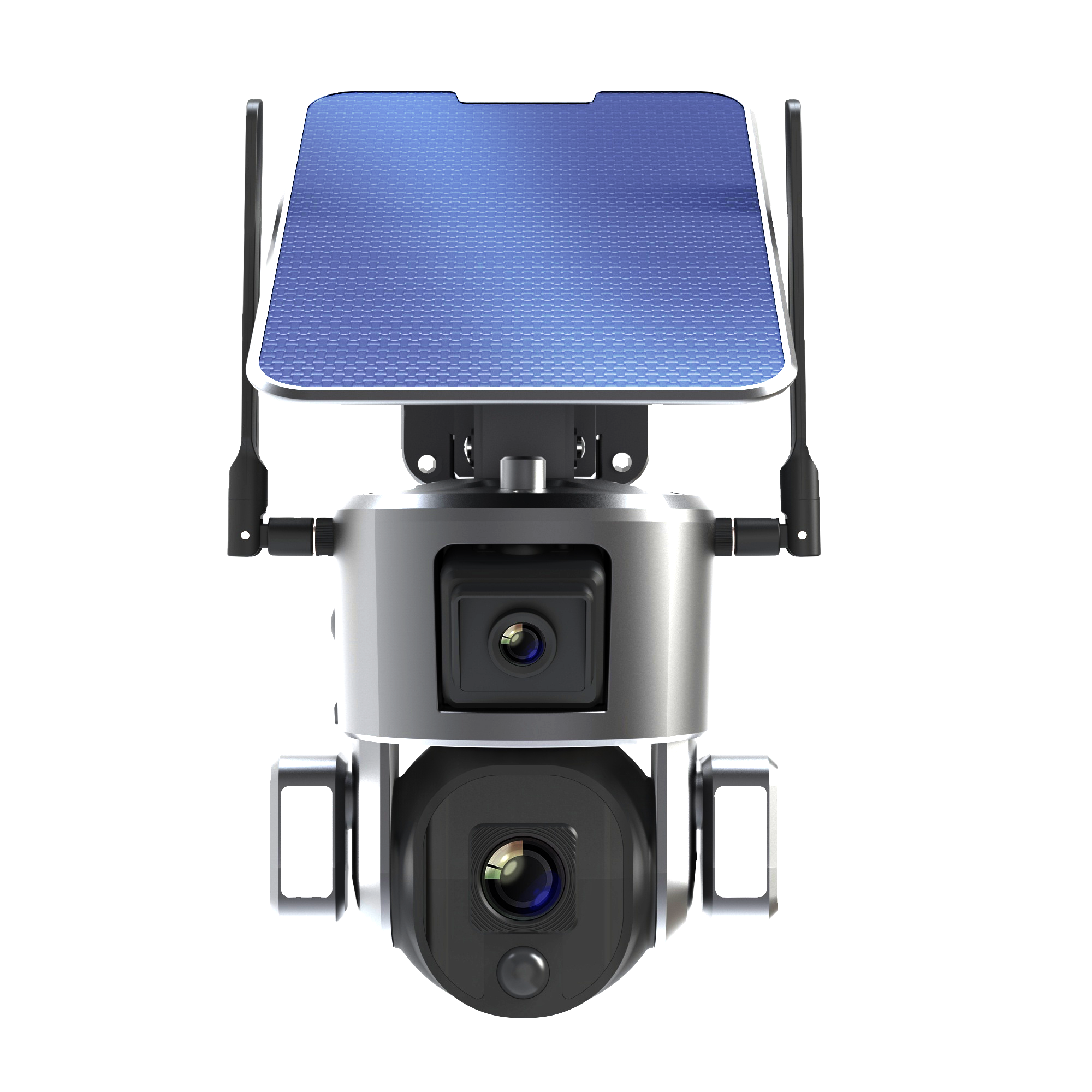 กล้องวงจรปิดโซล่าเซลล์ SebO Eizen 4K Duo