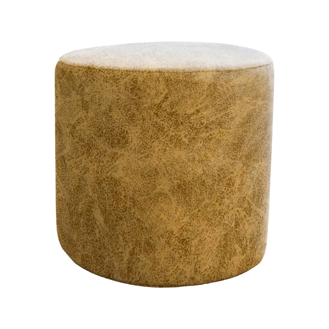 สตูลทรงกลม CCR FURNITURE รุ่น CIRCLE STOOL สีแดง (Burgundy) 40x40ซม.