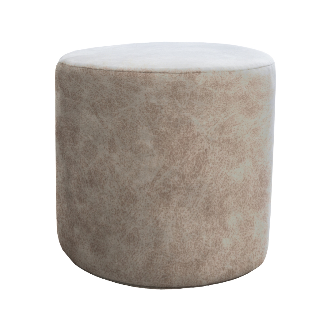 สตูลทรงกลม CCR FURNITURE รุ่น CIRCLE STOOL สีครีม (Dutch White) 40x40ซม.