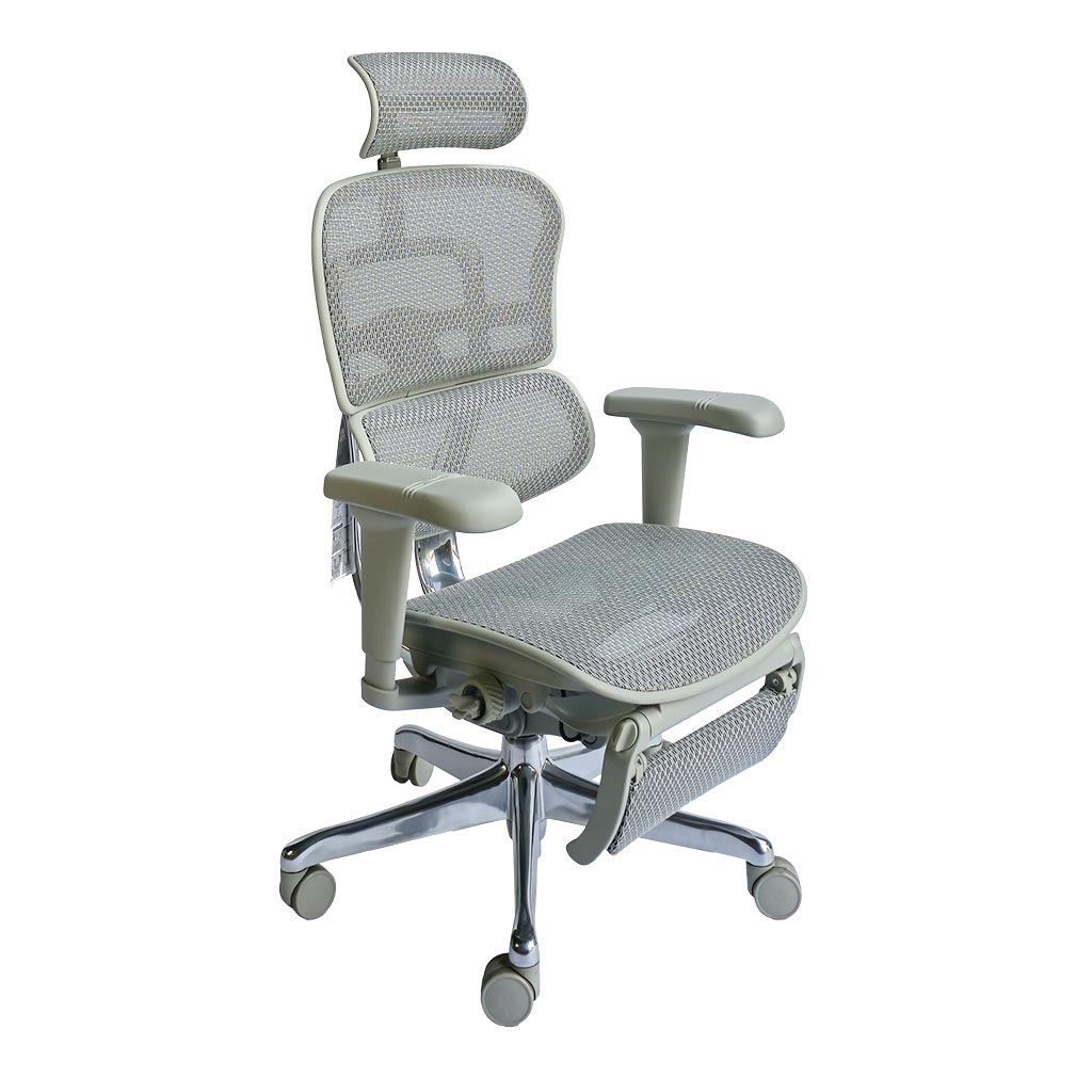 เก้าอี้เพื่อสุขภาพ DF PROCHAIR รุ่น Ergo Elite Ultra Plus สีเทา