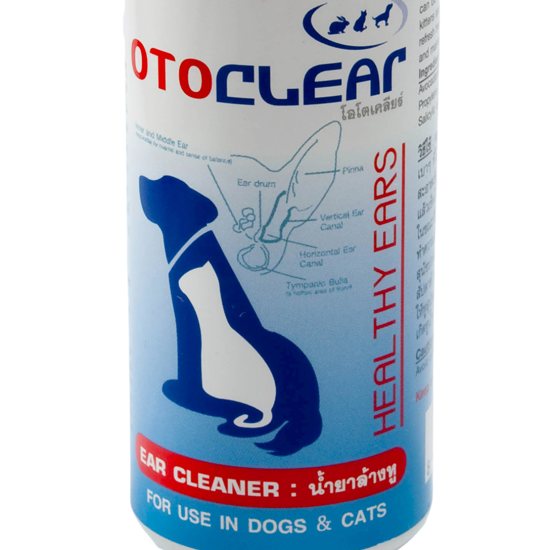 ผลิตภัณฑ์เช็ดหู โอโตเคลียร์ สำหรับสุนัขและแมว ขนาด 60 มล.