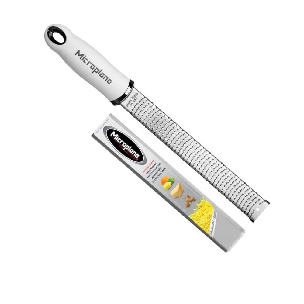 มีดขูดผิวมะนาวคลาสสิกพรีเมี่ยม Microplane PT0075-WH สีขาว
