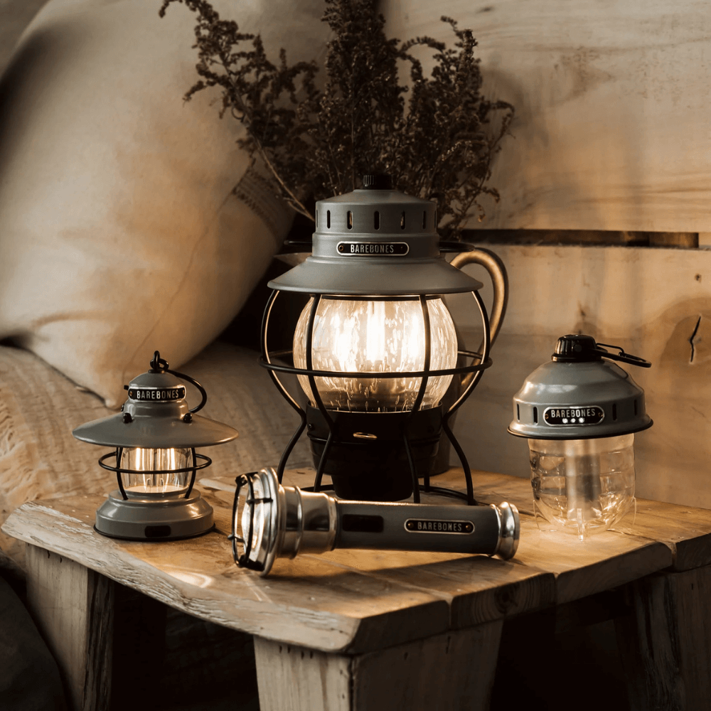 โคมไฟ Mini Edison Barebones สีเทา