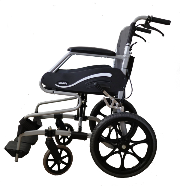 รถเข็นวีลแชร์ โซม่า พับได้ SM-150.3WB ล้อ 16 นิ้ว