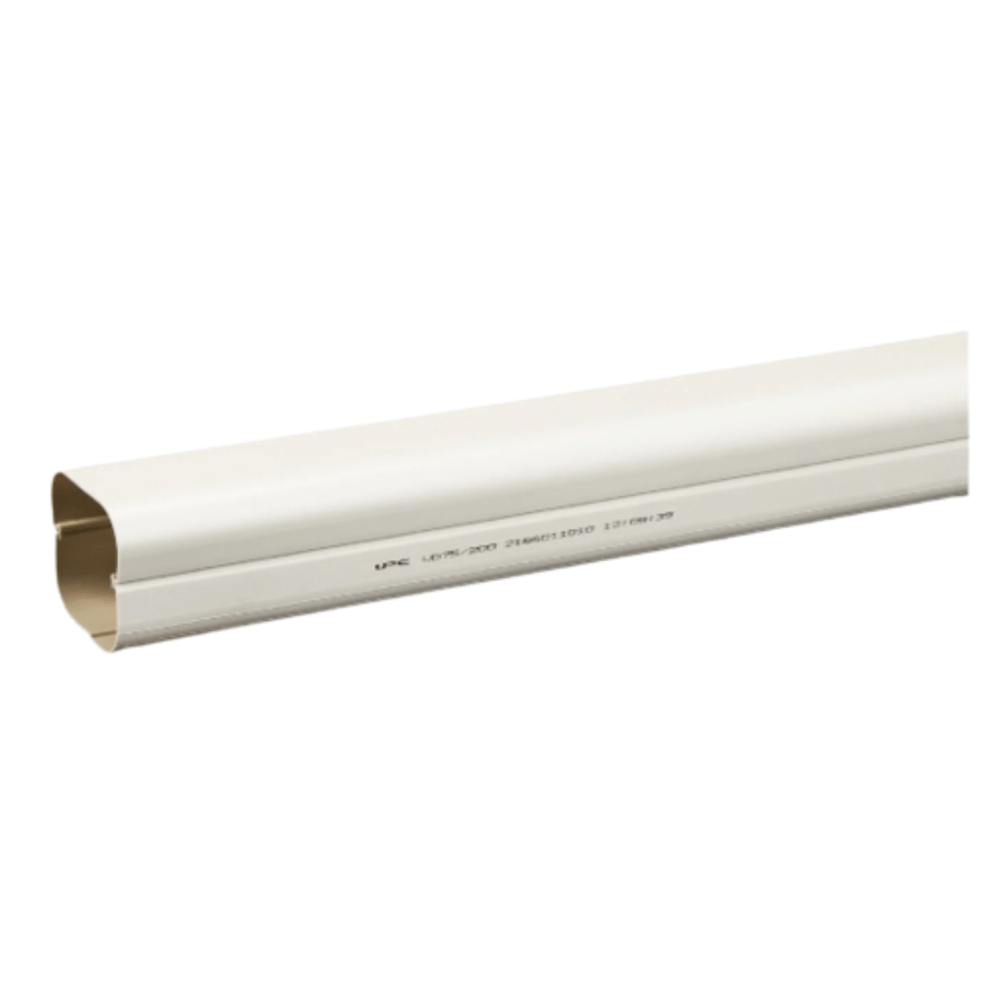 อุปกรณ์รางครอบท่อรางแอร์ UD-75 75 มม.(1ม.) DUCT UPC UPVC DUCT LINER