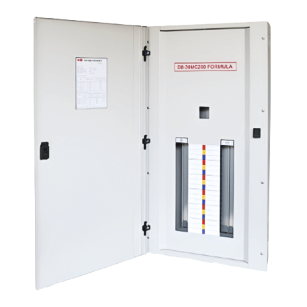 ตู้โหลดเซ็นเตอร์ 24 ช่อง 125A ABB รุ่น DB24MC200 แบบ MAIN CIRCUIT BREAKER
