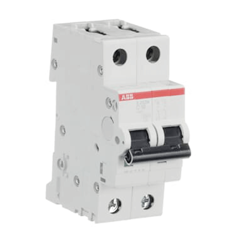 เซอร์กิตเบรกเกอร์ 50 แอมป์ 2 โพล 10kA ABB S202M-C50