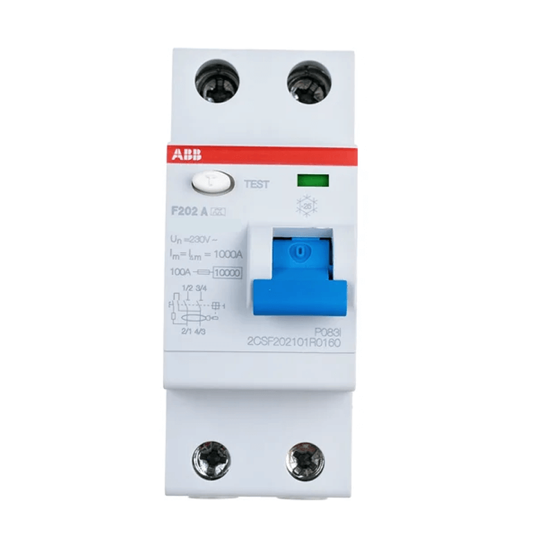 เบรคเกอร์กันไฟดูด 40 แอมป์ 2 โพล ABB RCCB F202 A-40/0.03 (Type A)