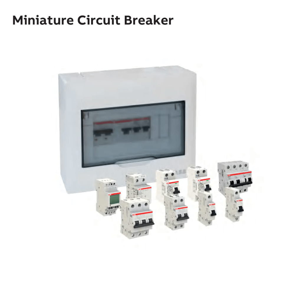 เซอร์กิตเบรกเกอร์ 63 แอมป์ 2 โพล 10kA ABB S202M-C63