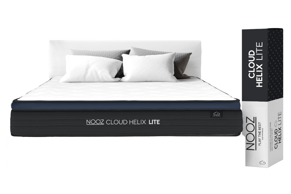 ที่นอนยางพารา 6 ฟุต NOOZ CLOUD HELIX LITE เสริมพ็อกเก็ตสปริง หนา 8 นิ้ว