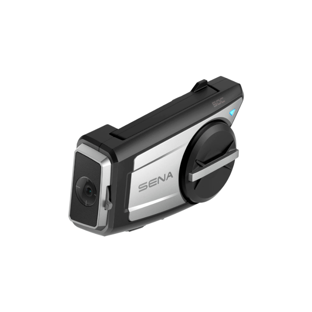 หูฟังบลูทูธติดหมวกกันน็อค SENA 50C MESH INTERCOM WITH 4K CAMERA SOUND ...