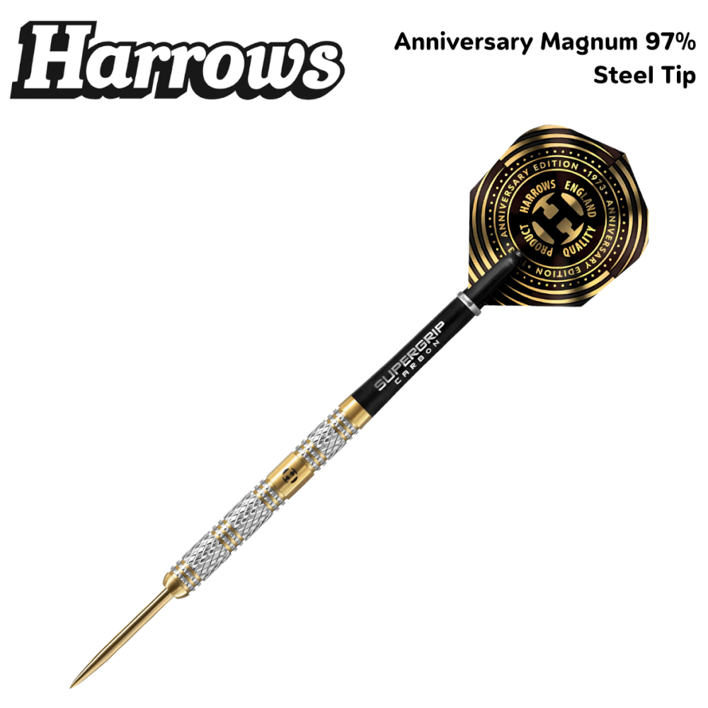 ลูกดอกปาเป้า HARROWS ANNIVERSARY MAGNUM STEEL DARTS 23G