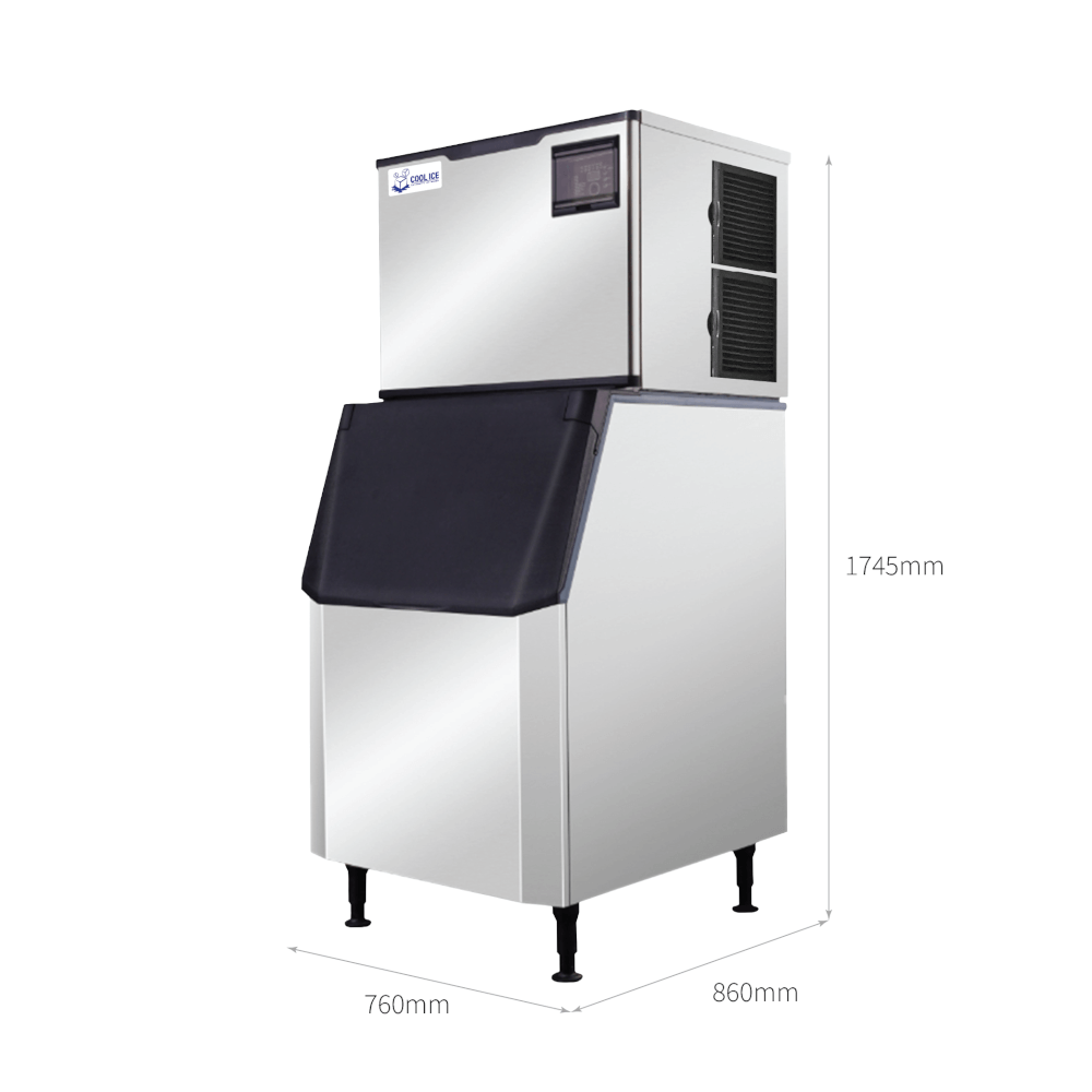 เครื่องทำน้ำแข็ง COOL ICE รุ่น CI-190M กำลังการผลิต 225กก./วัน