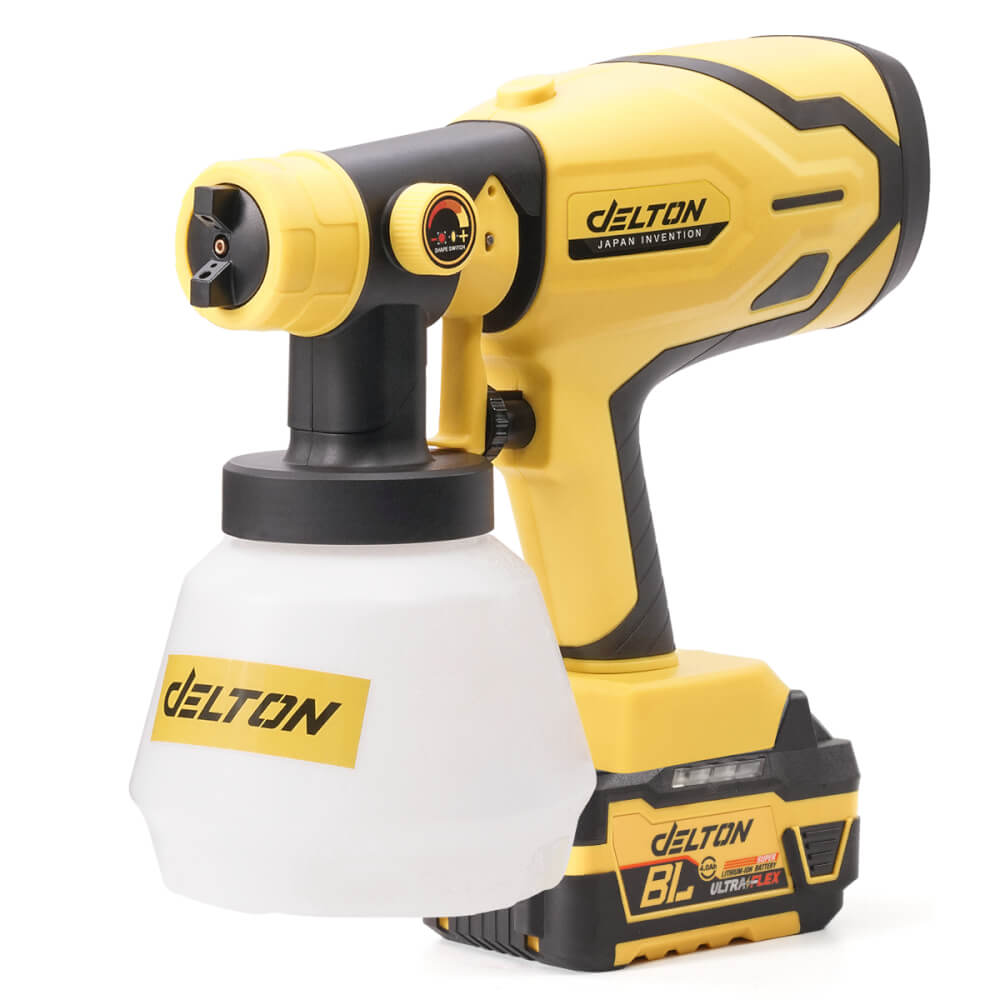 เครื่องพ่นสีไร้สาย (พร้อมแบตเตอรี่) DELTON รุ่น CPS-1200 900 วัตต์ 1,200CC