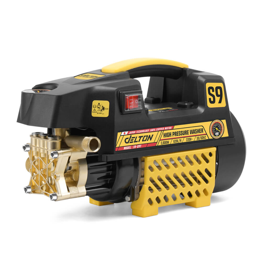 เครื่องฉีดน้ำแรงดันสูง DELTON รุ่น S9-09T 400 บาร์ 3800 วัตต์
