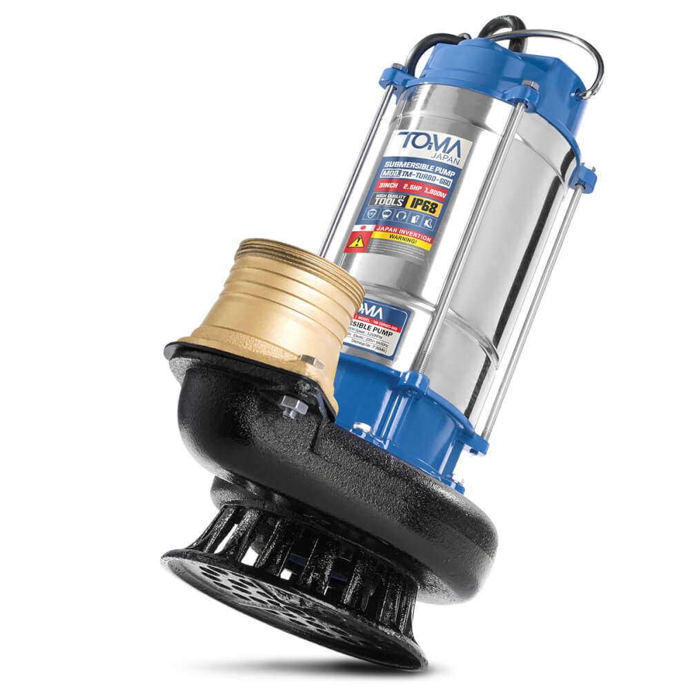 ปั๊มจุ่ม TOMA JAPAN รุ่น TM-TURBO-660 ขนาด 3 นิ้ว 2.5HP 1,900W