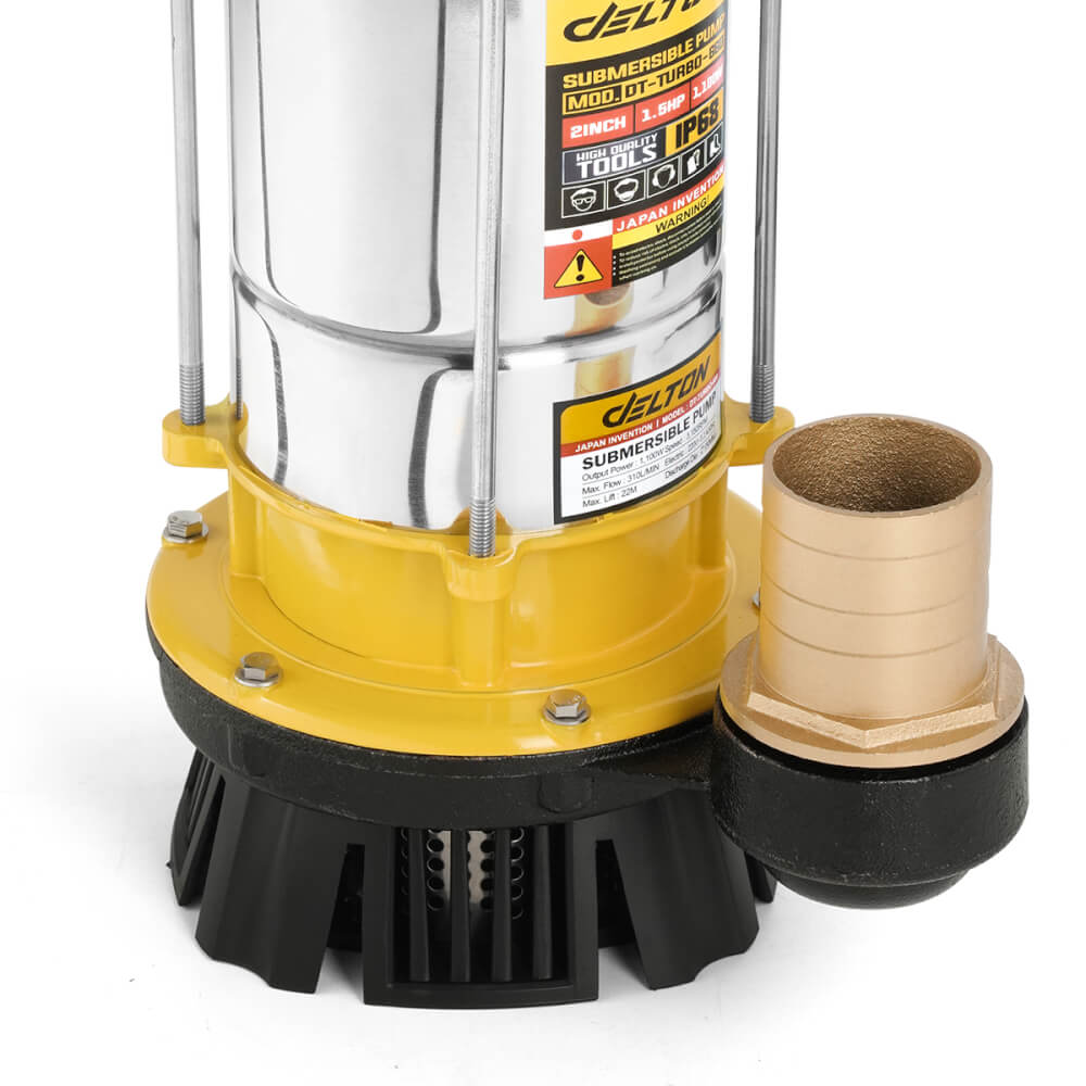ปั๊มจุ่ม DELTON รุ่น DT-TURBO-660 ขนาด 2 นิ้ว 1.5HP 1,100W
