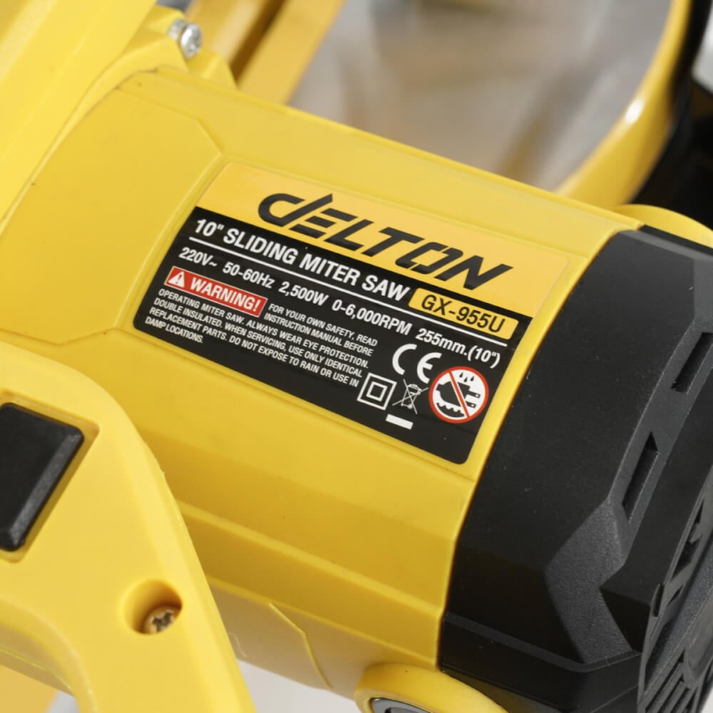 เครื่องเลื่อยองศา DELTON รุ่น GX-955U 10 นิ้ว 2,500 วัตต์