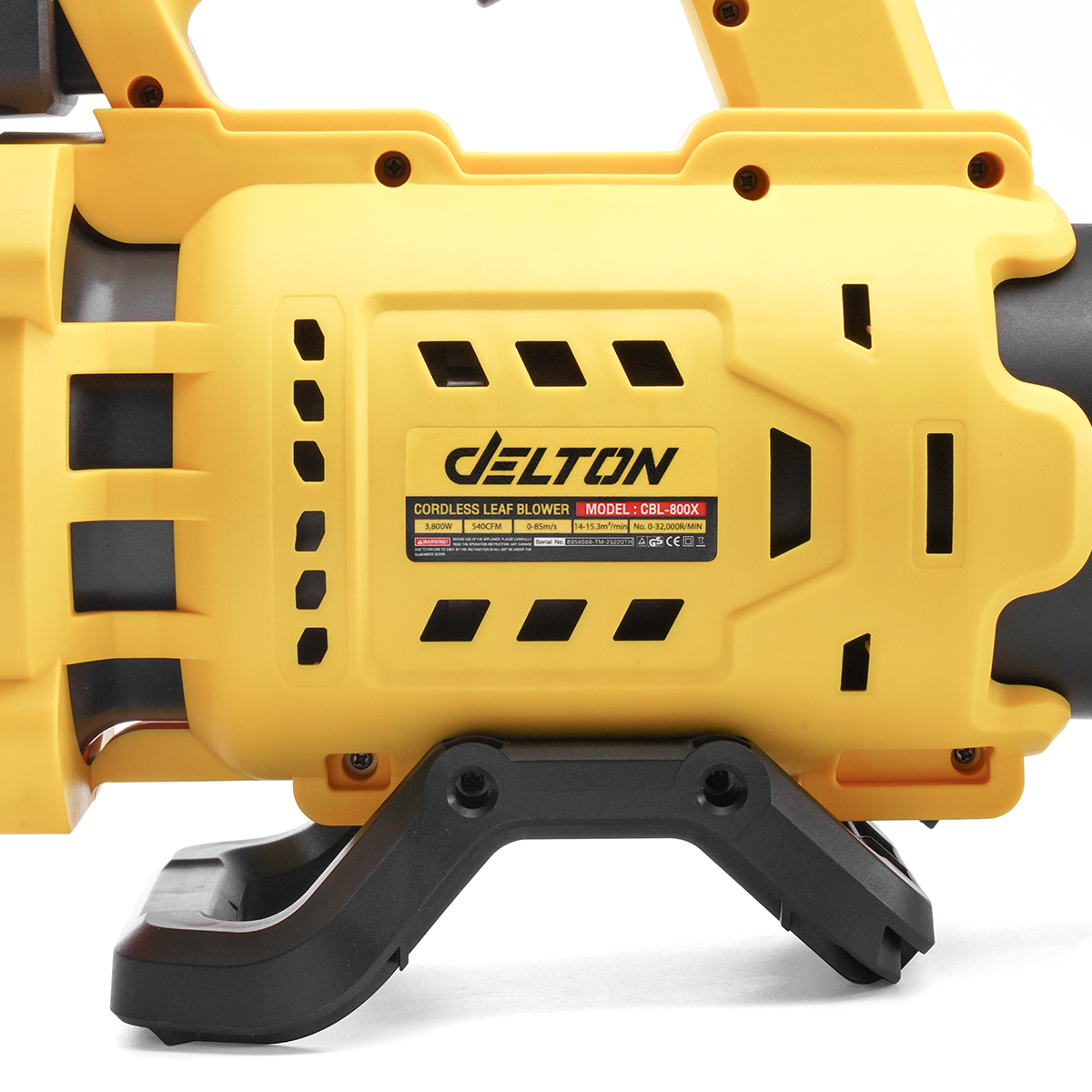 เครื่องเป่าใบไม้ไร้สาย (พร้อมแบตเตอรี่) DELTON รุ่น CBL-800X TURBO ...