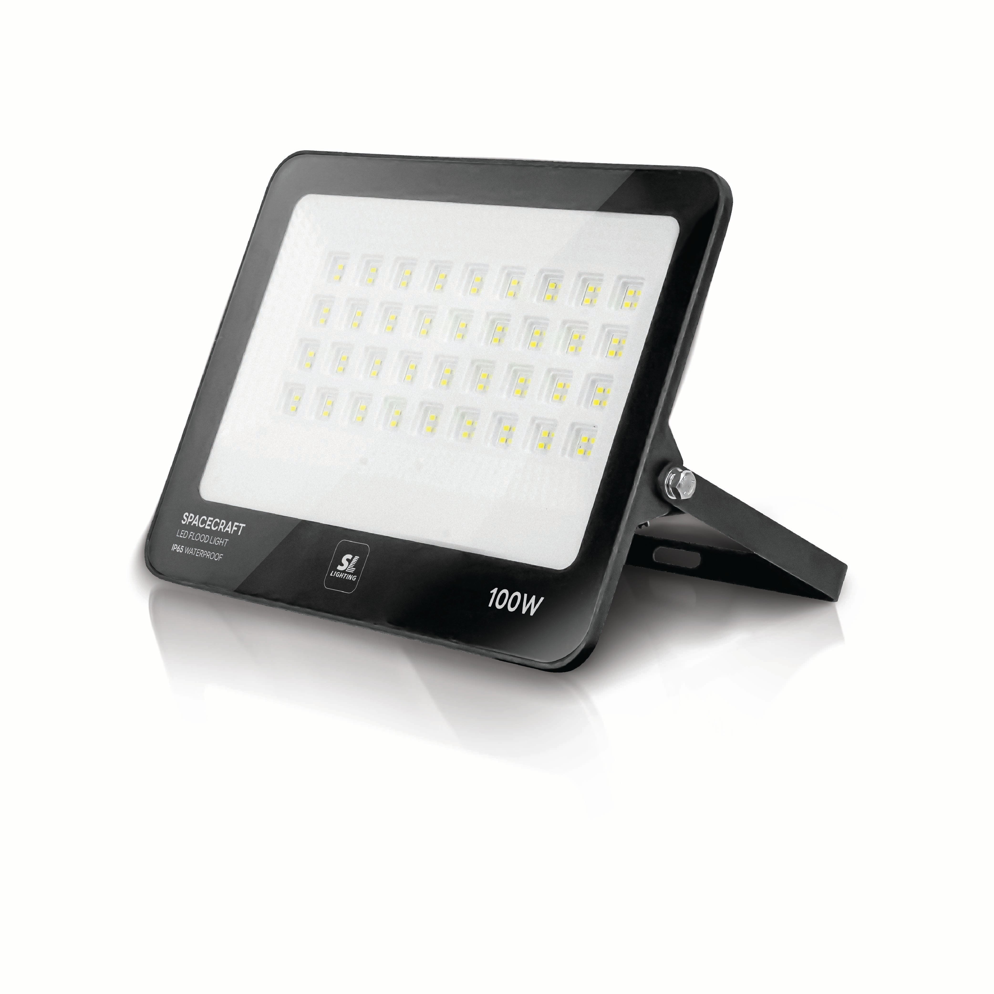 สปอตไลท์ LED SL LIGHTING SPACECRAFT 100 วัตต์ DAYLIGHT สีดำ