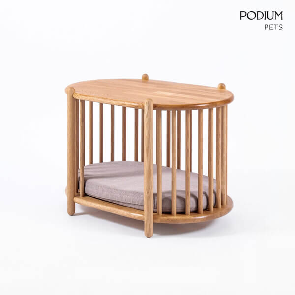 ที่นอนสัตว์เลี้ยง PODIUM PETS รุ่น LOCA OVAL POD ขนาด 65X45X47 ซม. สี ...