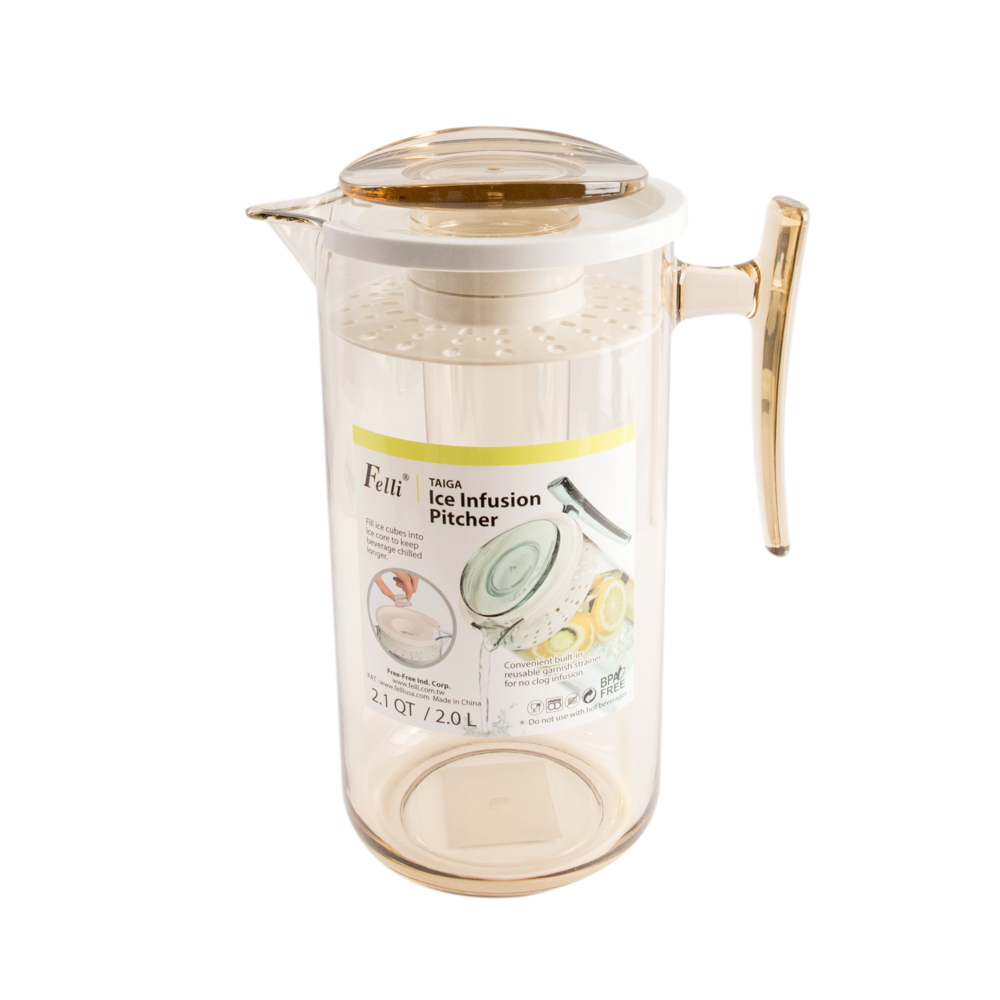 PITCHER FELLI INFUSION 2L BROWN